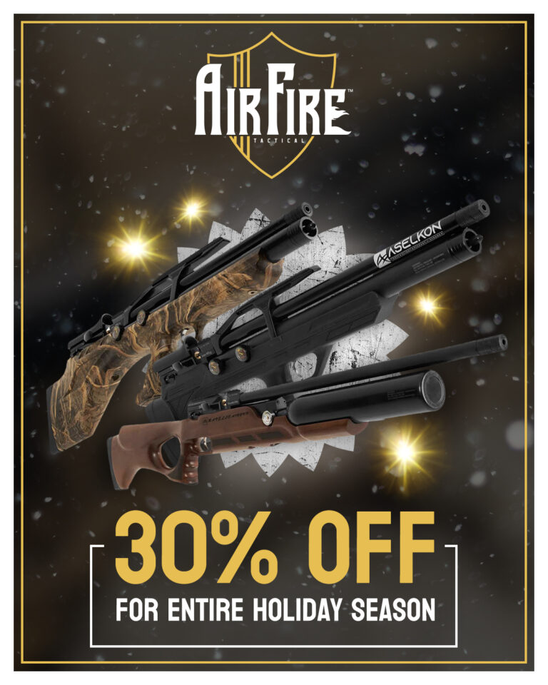 Holiday Gift Guide: PCP Air Rifles | AirFire Tactical